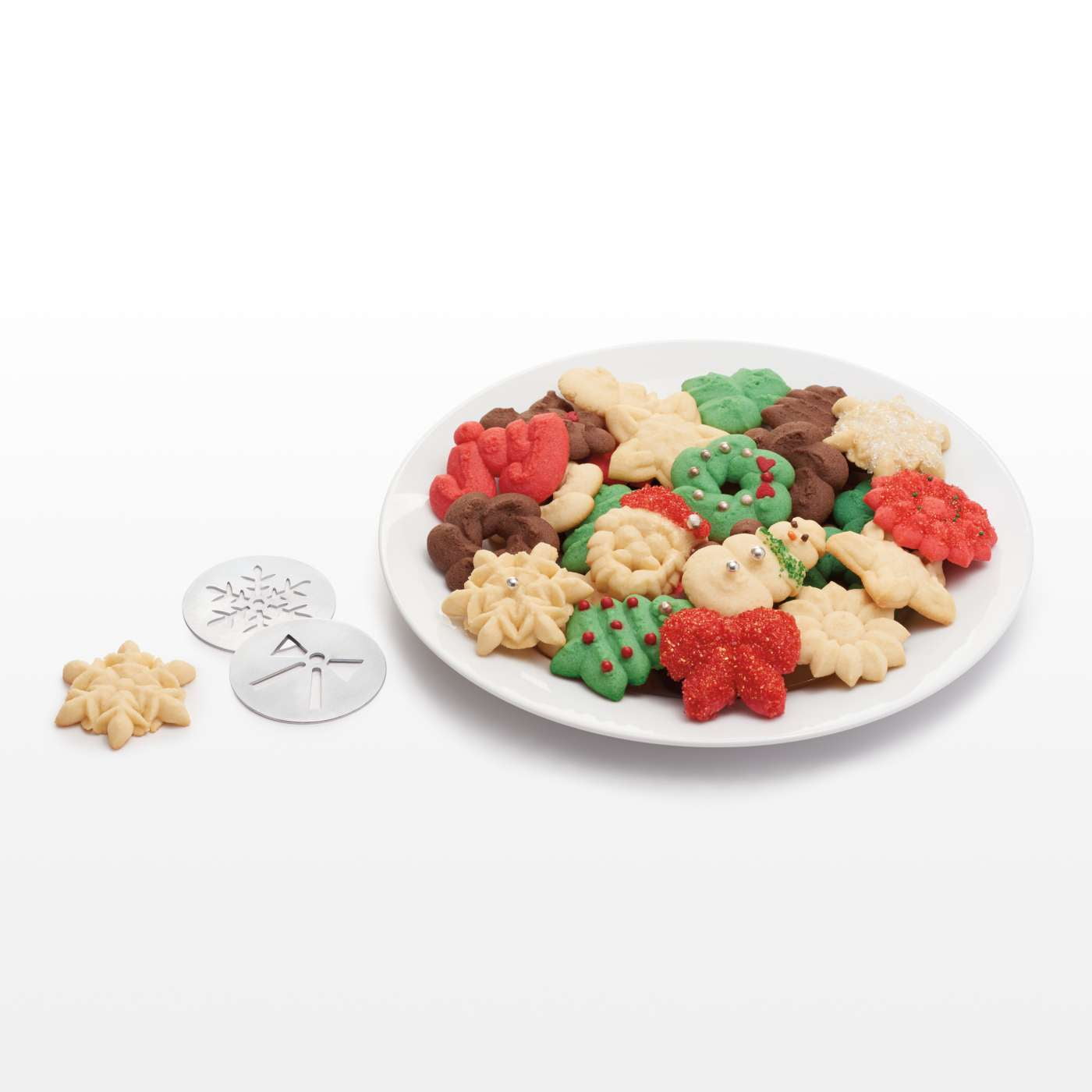 OXO Good Grips 6-Piece Christmas Cookie Press Disk Set - Walmart.com