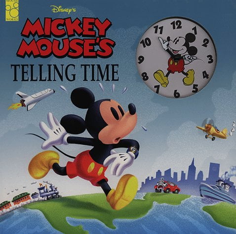 Pre-Owned Disney's Mickey Mouse's Telling Time, 9781570821554 ...