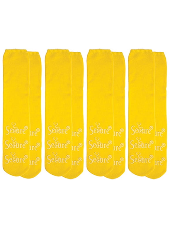 Yellow Non Skid Socks
