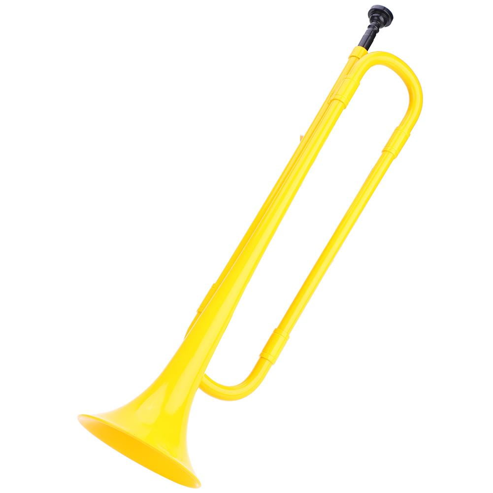 Kritne Cavalry Trumpet, B Flat Plastic Bugle Cavalry Trumpet with ...