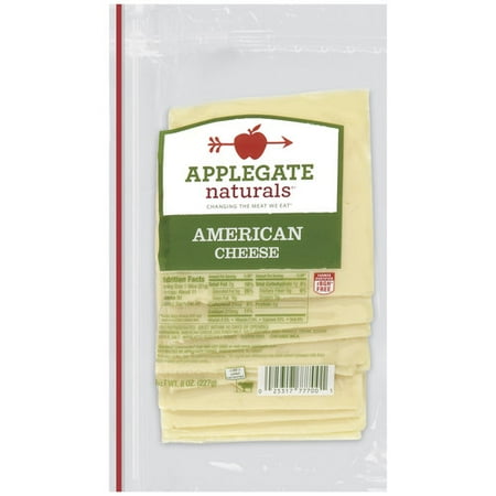Applegate Naturals American Cheese, 8 oz - Walmart.com