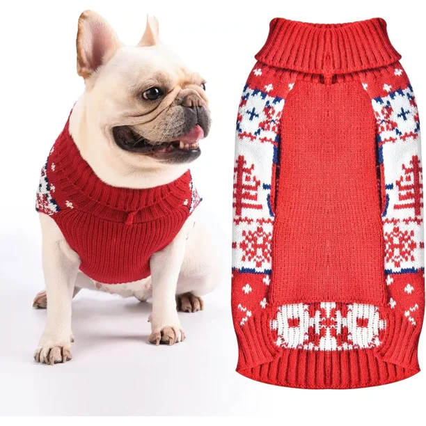 Lindo Sueter Para Perro Grande Navideño Calido Cachorros | Walmart en línea