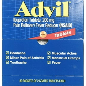 Individual Advil Packets