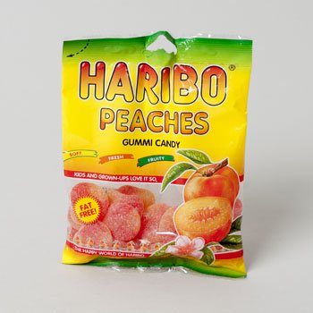 Gummy Candy Haribo, Raspberries 4 Oz Peg, Case Pack Of 12 - Walmart.com
