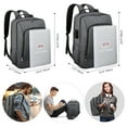 Vbiger 17 Inch Travel Laptop Backpack with USB Charging Port ...
