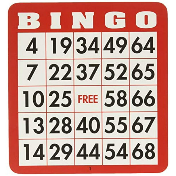 100 BINGO CARDS by Huntar Co. - Walmart.ca