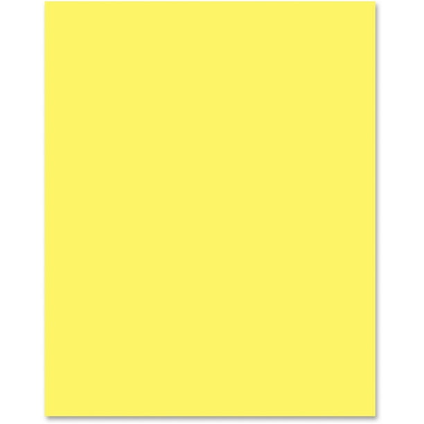 UCreate, PAC54091, Neon Poster Board, 25 / Carton, Neon Yellow ...