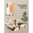 FOHERE 1500W Oil Filled Radiator Heater with Remote, Overheat & Tip ...