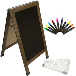 Excello Global Products Business Hours Hanging Chalkboard Rustic ...