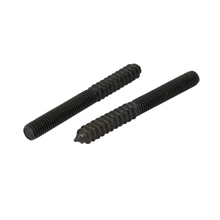 M8 x 80mm Double End Threaded Machine Self Tapping Screw Bolt Stud 5 ...