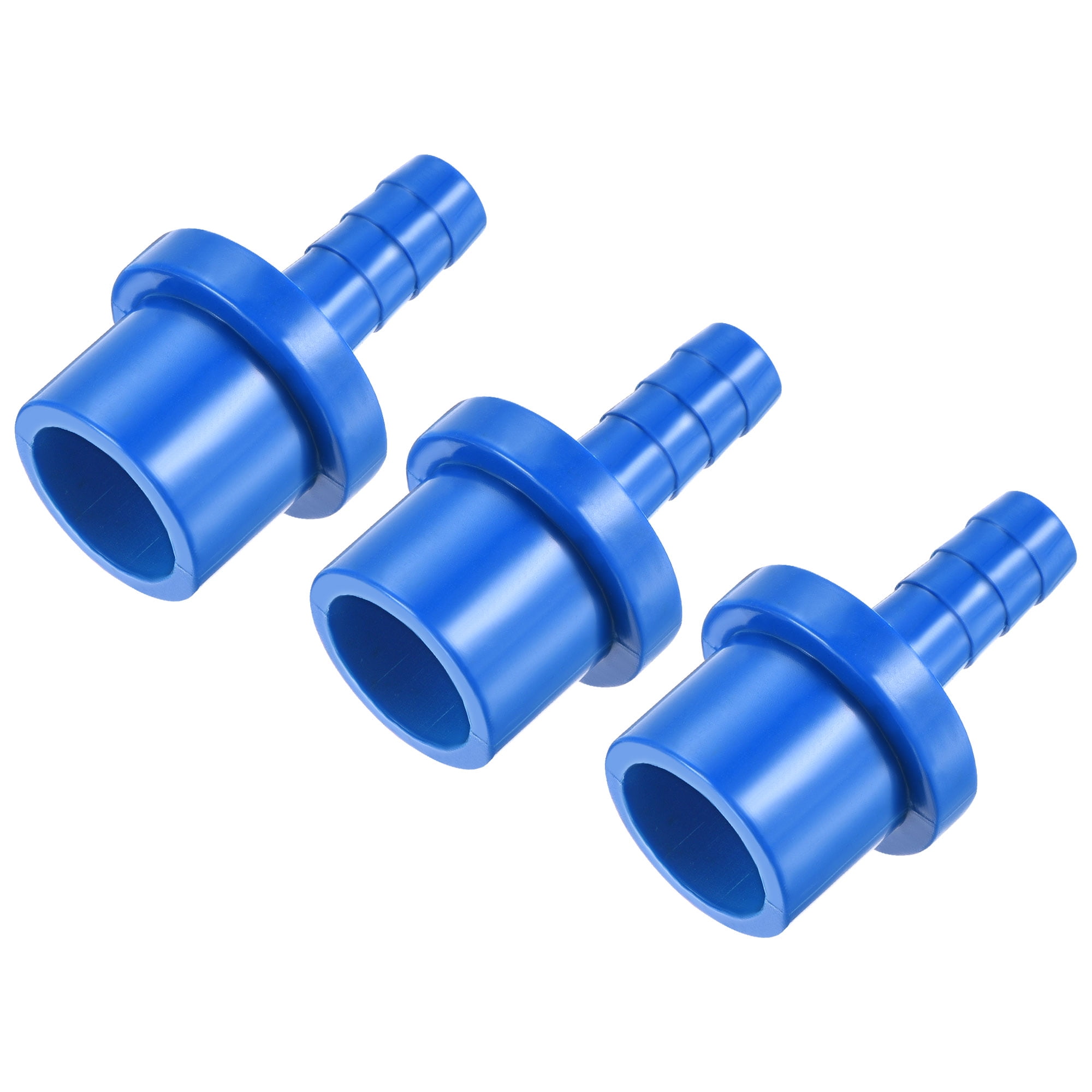 Uxcell 8mm Barbed x 20mm OD Spigot Straight PVC Pipe Fitting Quick ...