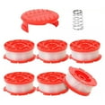 Craftsman String Trimmer Spool Replacement Kit - 6 Spools, Cap, Spring ...