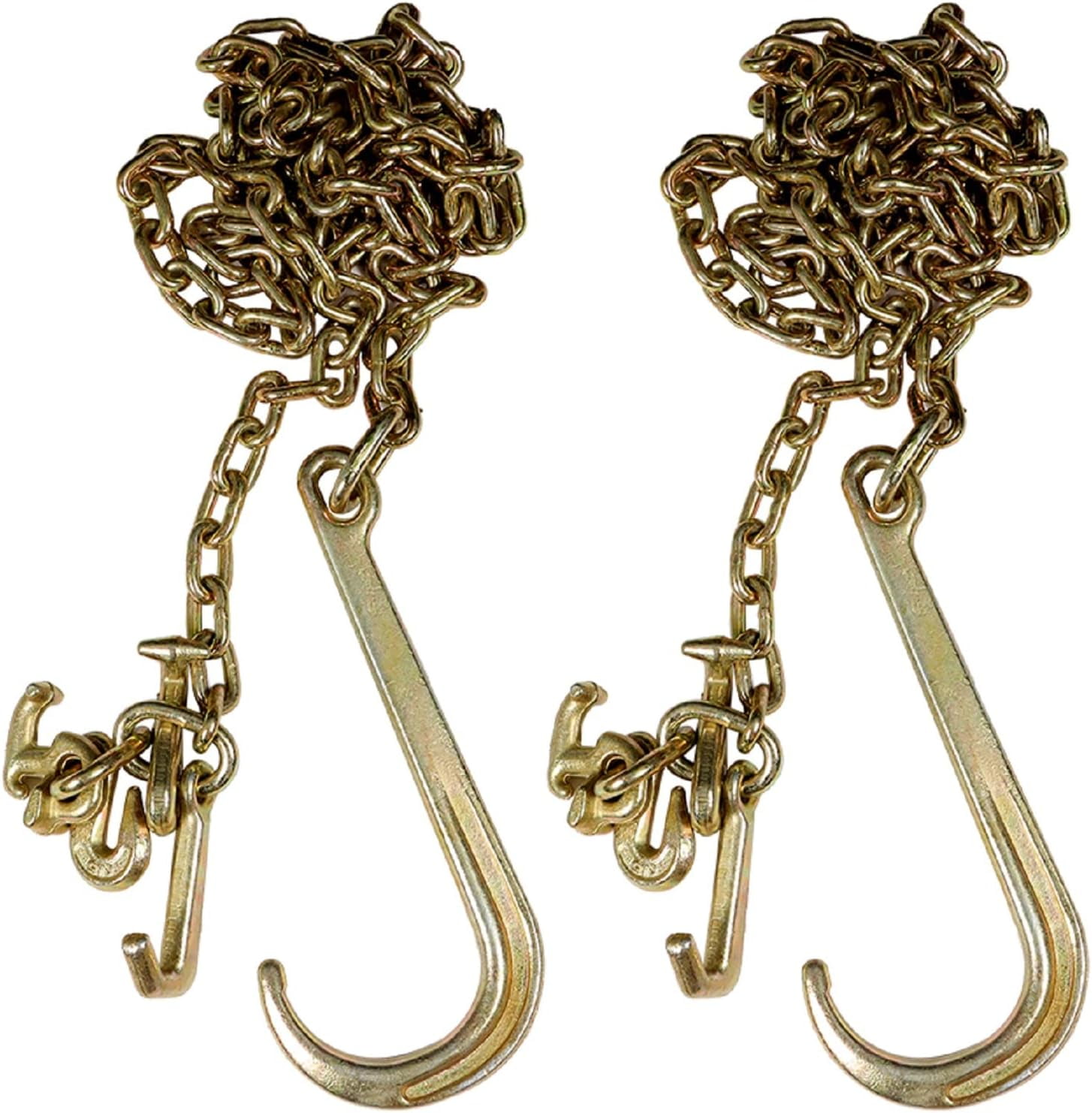 Genrics NEW Transport Tow Chain J Hook Long Shank w/ R T J & Grab Hook ...