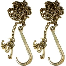 RAParts Set of Twelve 5/16" Grab Hook Clevis Tow Chain Hook Made For ...