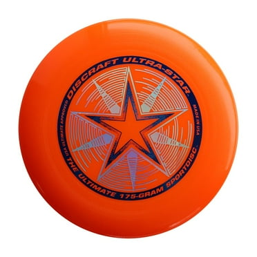 Discraft ULTRA-STAR 175g Ultimate Frisbee Disc - ORANGE - Walmart.com