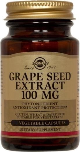 Grape Seed Extract 100 mg - 60 Vegetable Capsules - Walmart.com