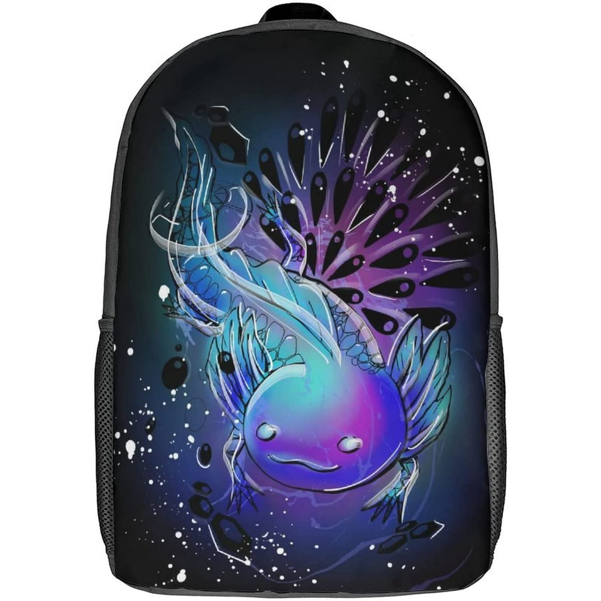 Click here for Axolotls Stylish Backpack With Adjustable Padded S... prices