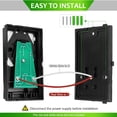 Multiple Function Wall Mounted Garage Door Opener Switches Door Wall ...