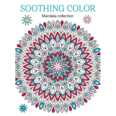 Mindfulness Blooms: A Flower Coloring Journey Stress Relieving and ...