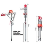 Ranliy Fishing Rod Holder, Automatic Spring-Loaded Hook Setter ...