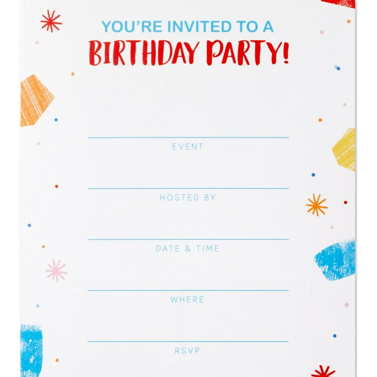 Hallmark Printable Invitations Enriched Edges Anniversary