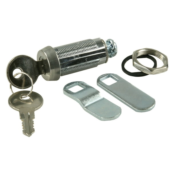 JR Products 00185 Compartment Door Key Lock - 1-3/8" - Walmart.com