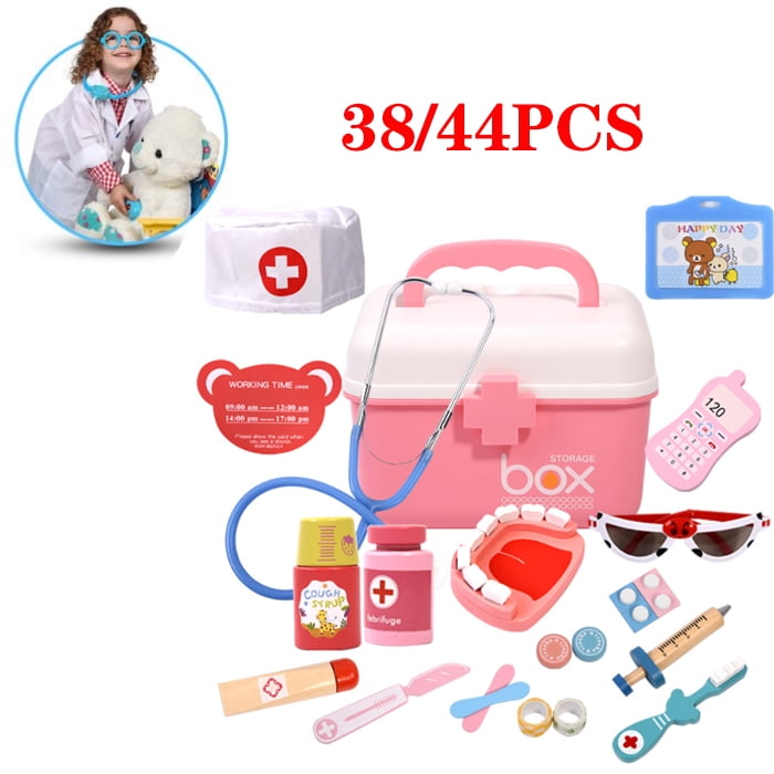 Kids Doctor Kit, 38/44 Pieces Medical Toys Kids Doctor Pretend Play Set ...