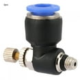Pneumatic Fittings Pneumatic Flow Regulator & Restrictor Function ...