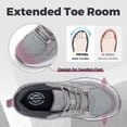 FitVille Womens Extra Wide Walking Shoes Workout Sneakers with Arch ...