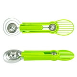 Smart Home Stainless Steel 3-Piece Fruit and Vegetable Carving Tool Set ...