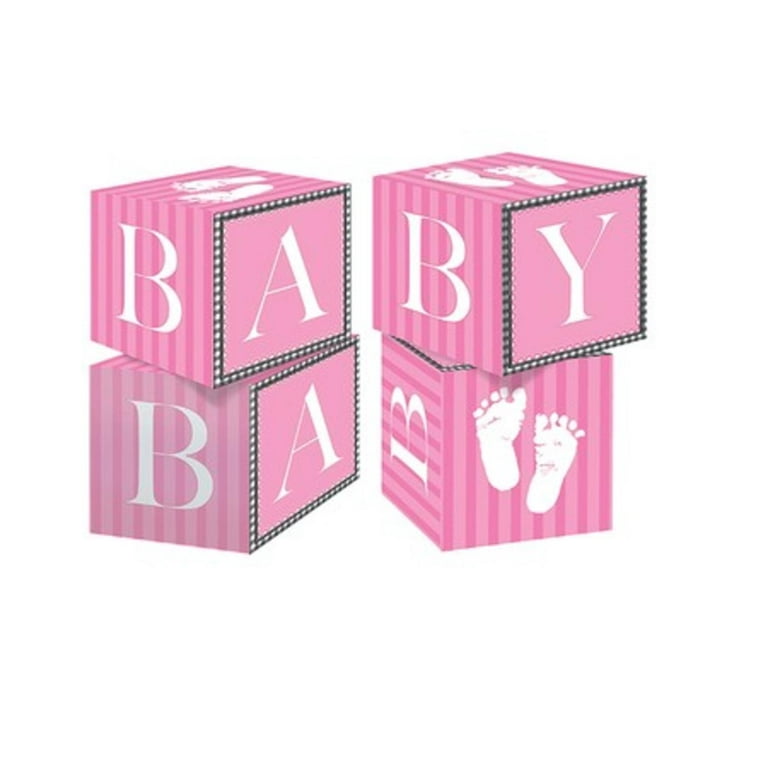 Pink Baby Blocks