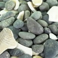 Mexican Beach Pebbles, Round River Rock Landscape Garden Stones 20 ...