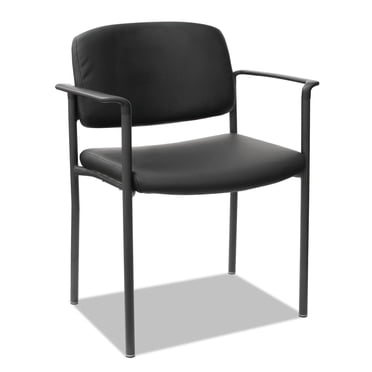 "Alera Office Guest Chair, Wood Base, Waiting Area Furniture, Black ...