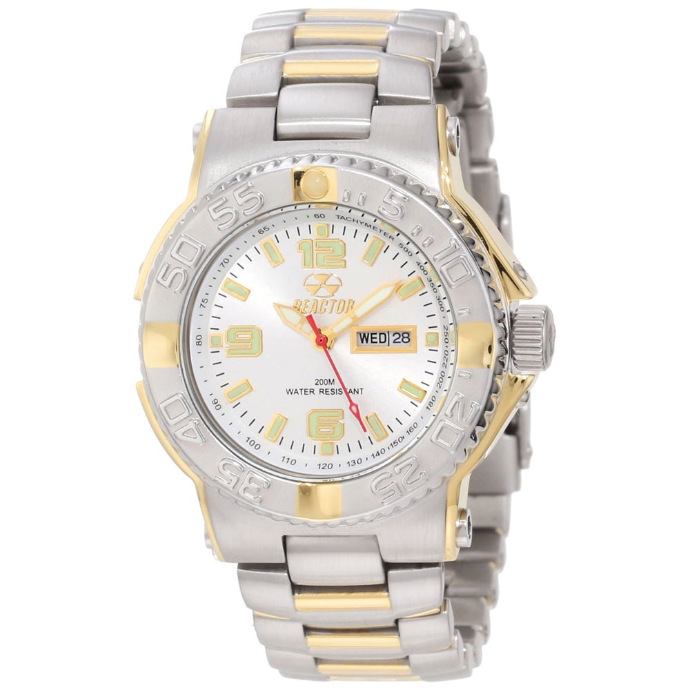 Reactor 77102 Women's Critical Mass DNA Silver Dial Two Tone Steel Dive ...