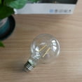 Great Value LED Light Bulb G25 Globe Shape Dimmable 2.5W Soft White E26 ...
