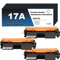 CF217A Toner Cartridge Replacement Compatible for HP 17A 3 Pack to use ...