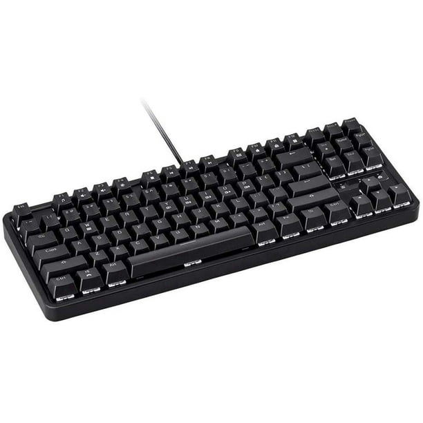 Monoprice Brown Switch Tenkeyless Mechanical Keyboard - Black, Ideal ...