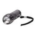 Eveready Compact Small LED Metal Flashlight with 3 AAA Batteries ...