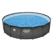 Summer Waves Elite 14' x 42" Premium Frame Above Ground Swimming Pool ...