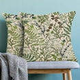 AEIOAE Spring Pillow Covers 18x18 Inch Set of 2,Vintage Sage Green Wild ...