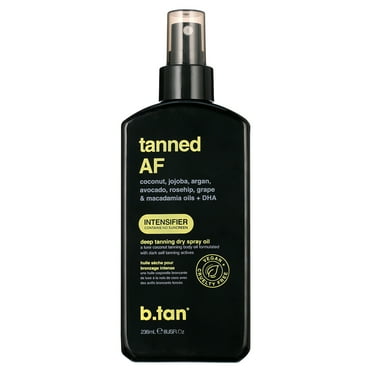 b.tan Tanned AF Instant Dark Quick Self-Tan Mousse, 6.7 fl oz - Walmart.com