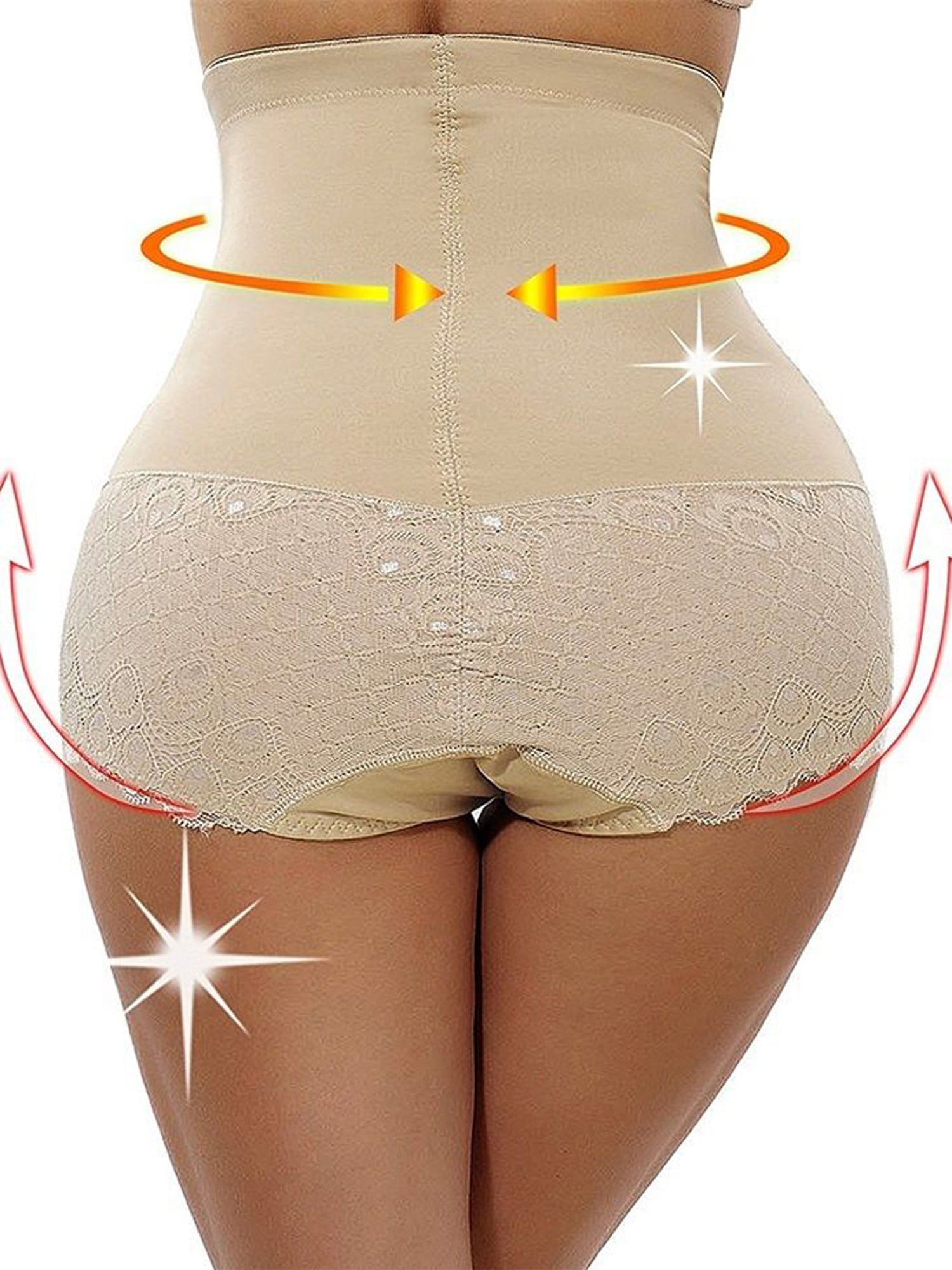 Leapair Leapair Womens Extra Firm High Waist Shaping Brief Waist