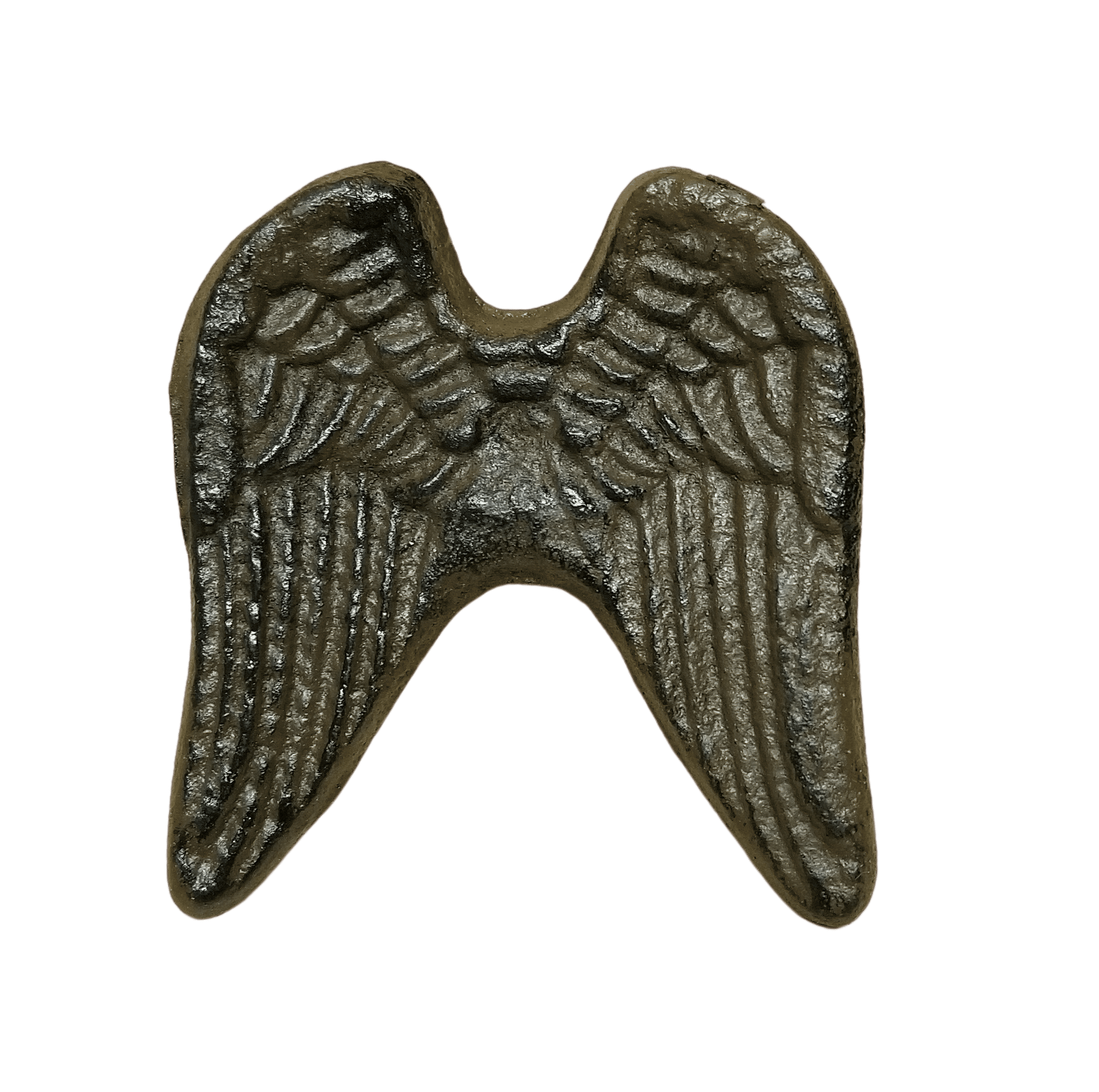 2 pc Cast Iron Angel Wing Drawer Cabinet knobs Pulls - Walmart.com