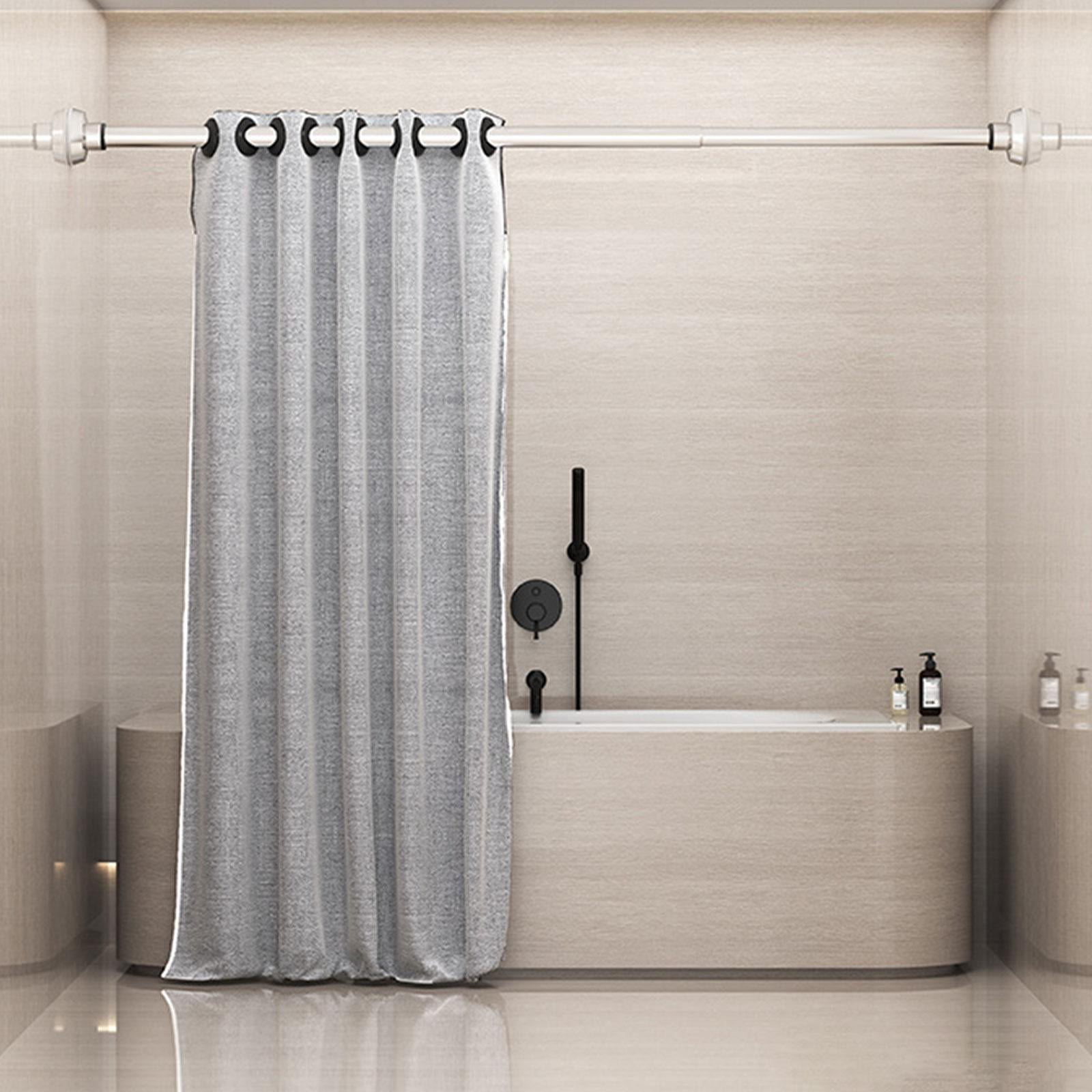 Barra de ropa telescópica Macarena Barra de soporte para colgar ropa ...