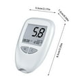 WalBkBS Blood_Glucose_Monitor Kit, 50 Test_Strips 50_Lancets, 1 Blood ...