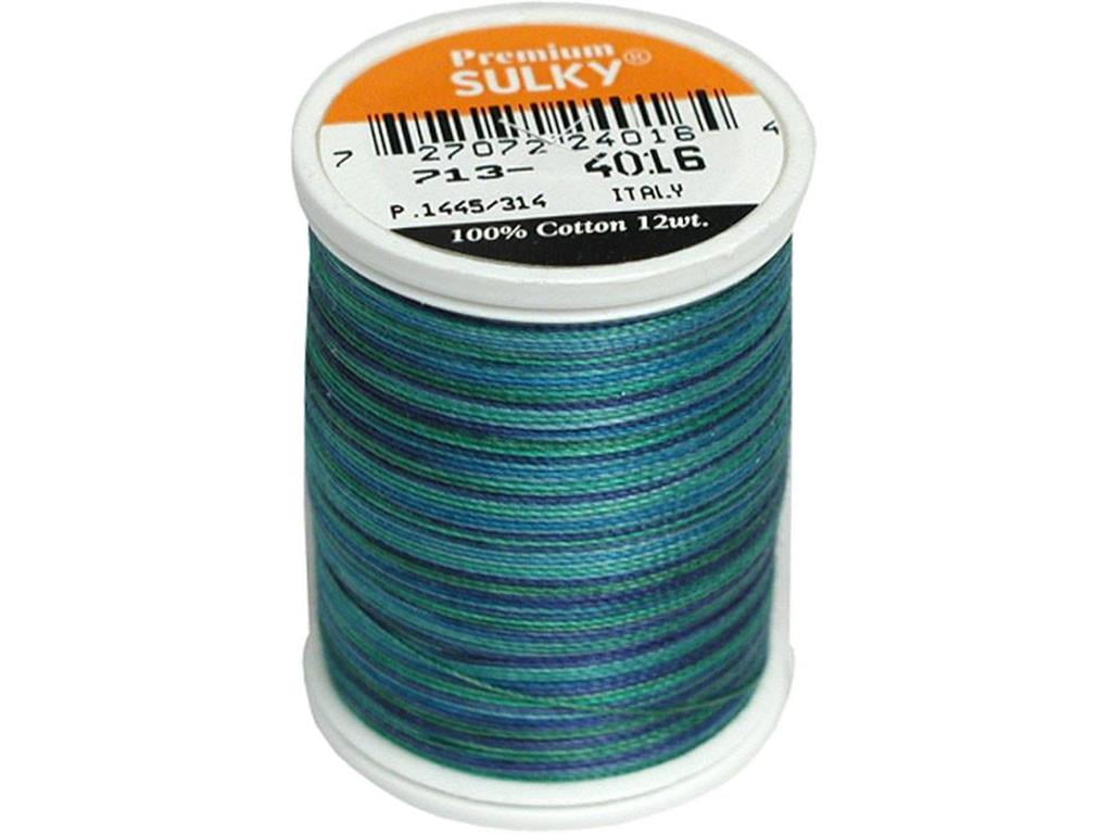 Sulky Blendables Thread 12wt 330yd Peacock Plume - Walmart.com ...