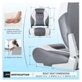 Deluxe Marine High Back Folding Boat Seat,Stainless Steel Screws ...