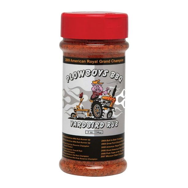 Plowboys Yardbird BBQ Rub 7 Ounce - Walmart.com