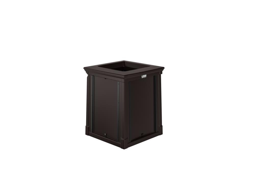Suncast-RMCC3502 C-Store Trash Can, 35 Gallon with Open Top - Walmart.com