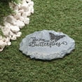 Butterfly Memorial Stone, Remembrance Garden Stone, Gray, 10-Inch ...